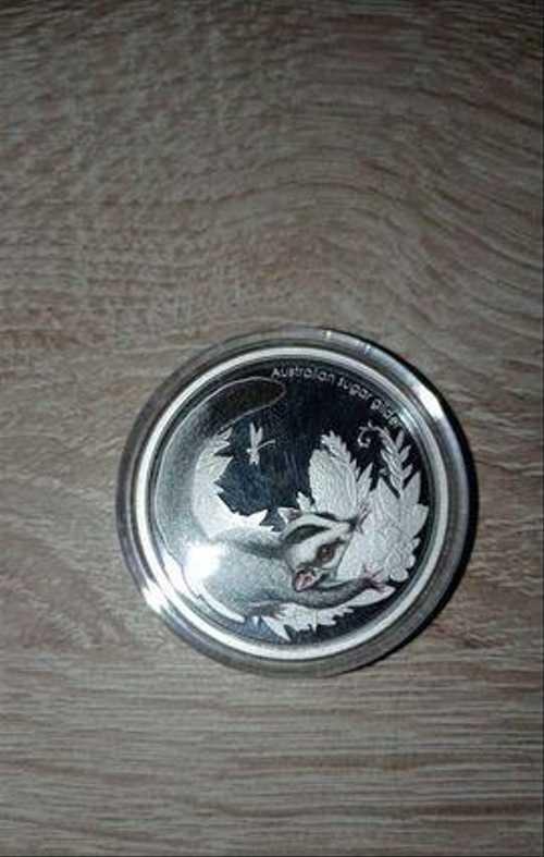 Серебряная монета Австралия 50 центов