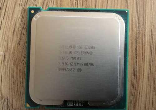 Процессор Intel Celeron E3200