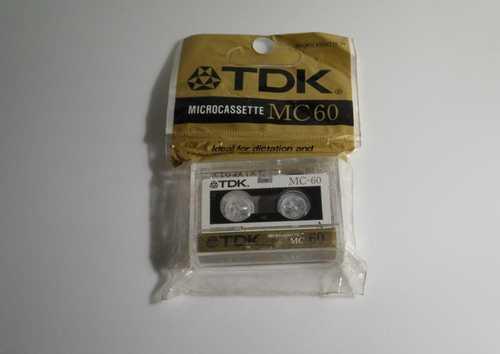 Микрокассета TDK MC-60