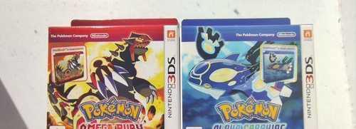 Продам коллекционные издания Pokemon Omega Ruby и