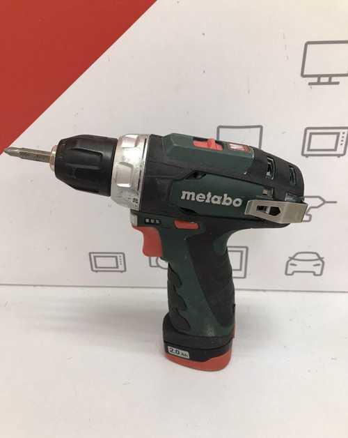 Дрель-Шуруповёрт Metabo PoweMaxx BS 10.8 V 2.0 Ah