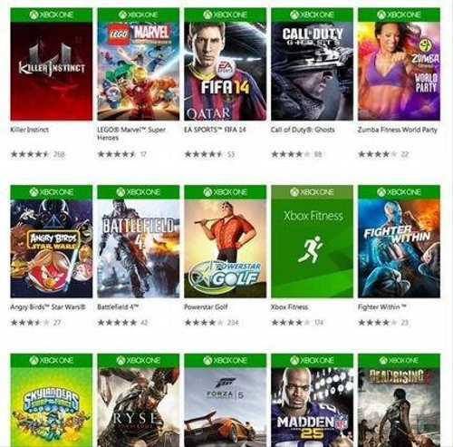 Более 237 игр для Xbox One/s/x