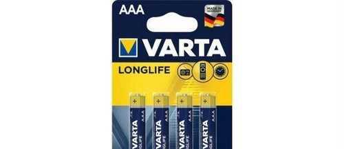 Батарейка Varta longlife LR03/LR6