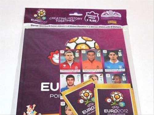 Наклейки panini Чемпионат Европы 2012