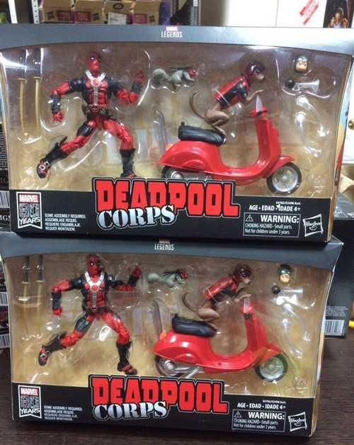 Фигурка Marvel Legends Deadpool with Scooter