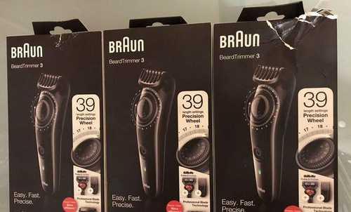 Триммер Braun BT3242 + Бритва Gillette