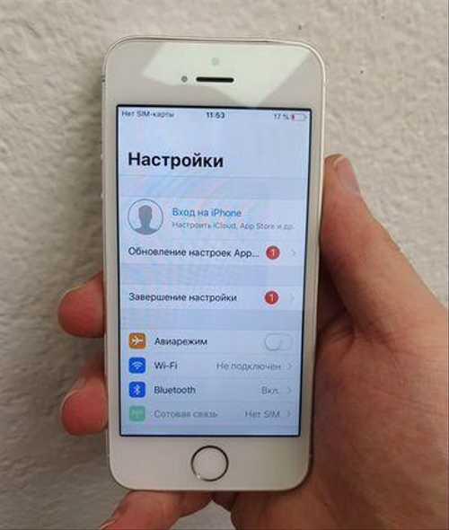 Телефон iPhone 5s рст
