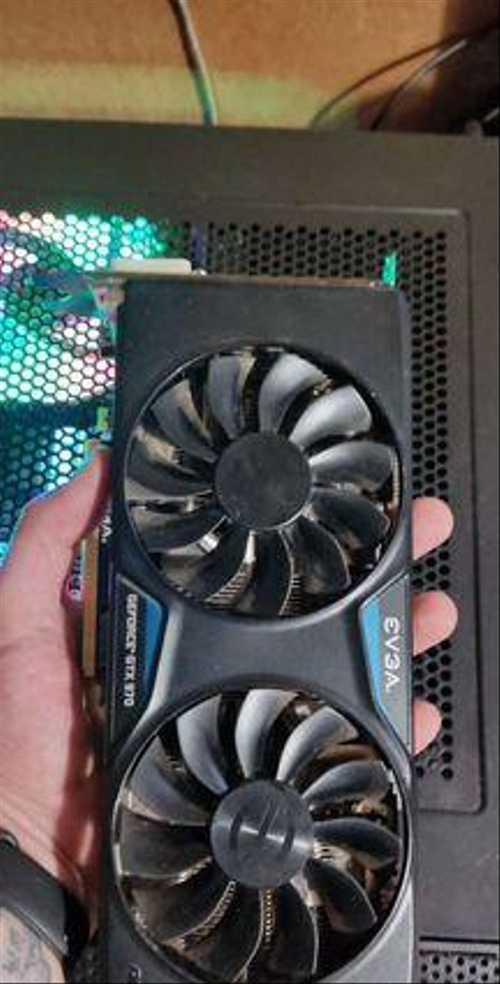 Видеокарта Evga 970 4gb