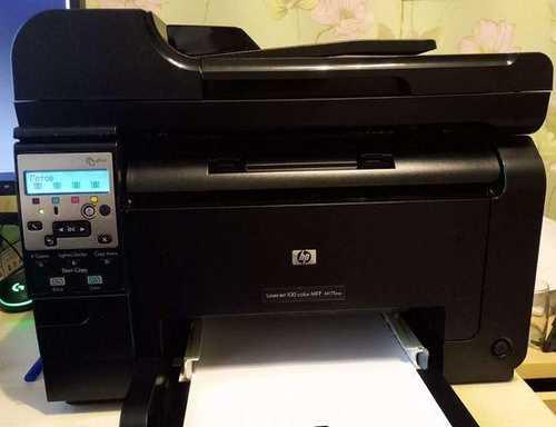 Мфу hp laserjet 100 color