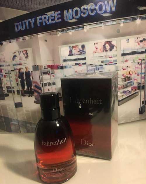 Christian dior fahrenheit LE parfum