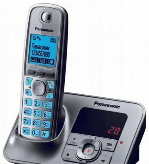 Panasonic KX-tg6621rub. Радиотелефон Панасоник DECT.