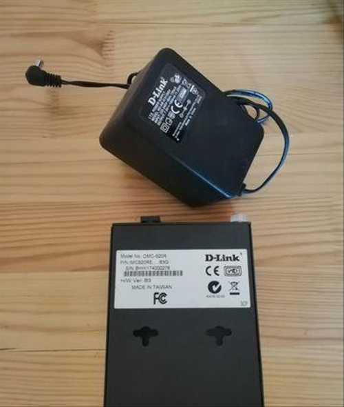 Продам Медиаконвертер D-Link DMC-920R/B3G