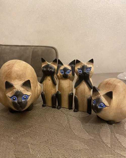 Коты статуэтки. Привезённые из Испании