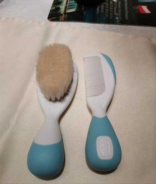 Расчёска и щётка chicco