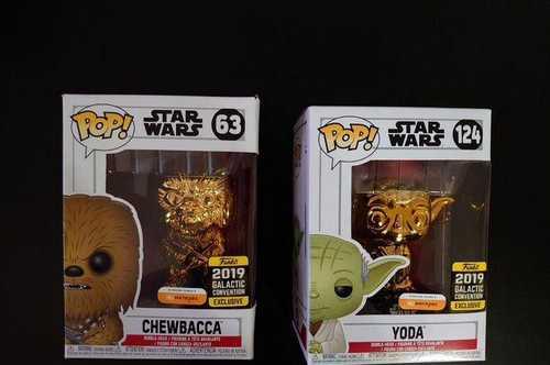 Funko Star Wars Chewbacca 63 Yoda 124