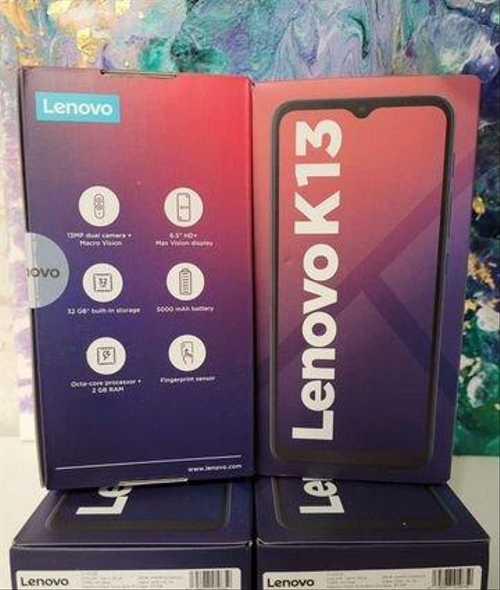 Новый смартфон Lenovo k13 2/32 Синий