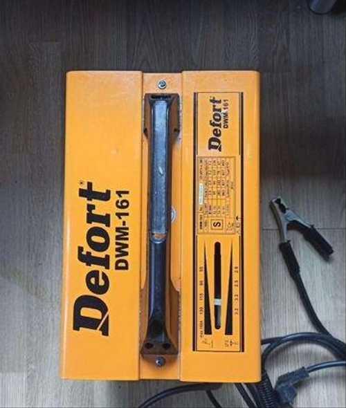 Defort dwm 161 сварочный аппарат