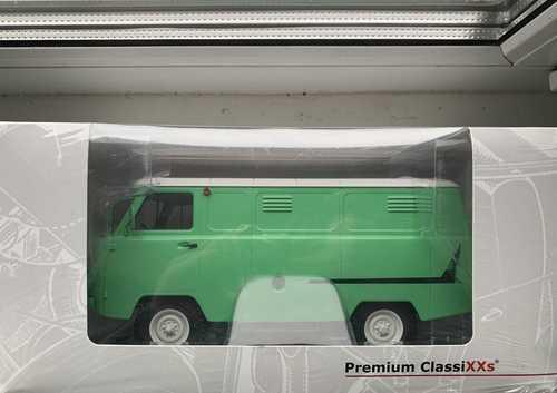 1/18 Premium Classixxs УАЗ 452 фургон (3741) зелен