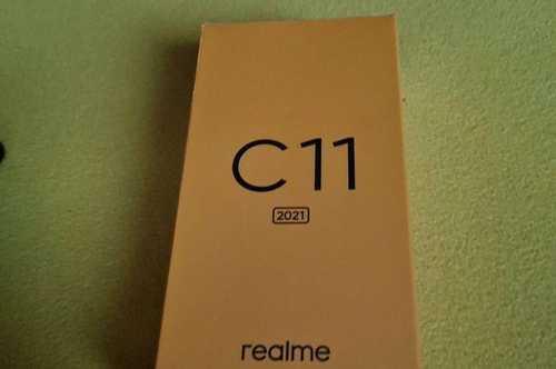 Телефон, realme c11. Новый запечатанный, торг