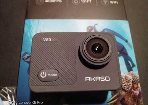 Экшн камера akaso V50X