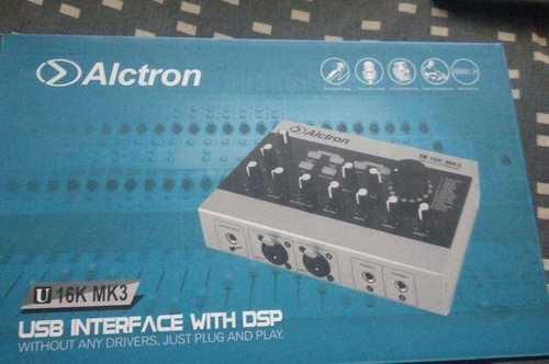 Внешняя звуковая карта Alctron U16K MK3