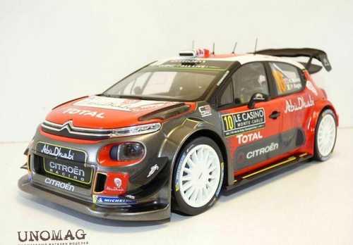 1:18 Citroen C3 WRC K.meeke - P.nagle Rally Monte