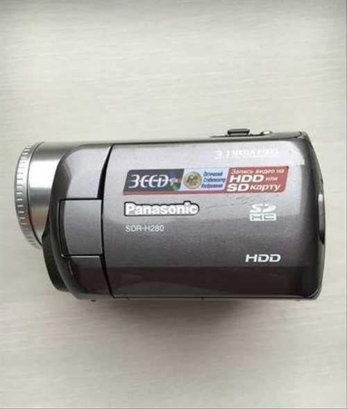 Видеокамера panasonic SDR-H280EE-S