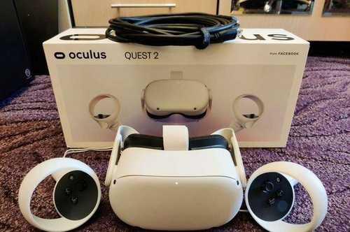 Oculus quest 2 128gb + oculus link 5м