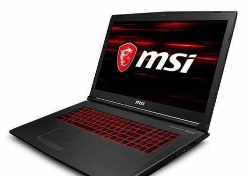 Игровой ноутбук MSI Gv72 8rd