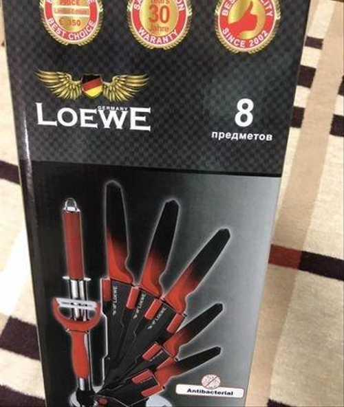 Набор ножей Loewe новый с подставкой