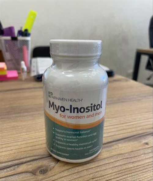 Myo inositol для мужчин и женщин 120 капусл