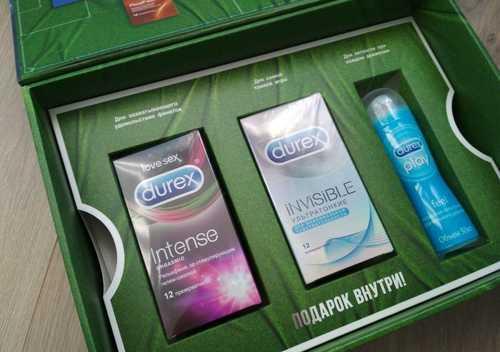 Презервативы Durex в оригинальном оформлении