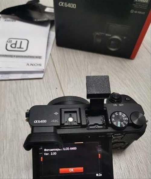 Sony a6400 body 2000 кадров