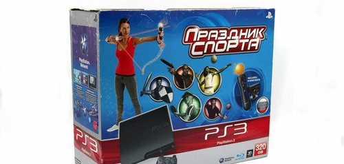 Sony PlayStation3 Slim 320Gb Бандл Праздник спорта