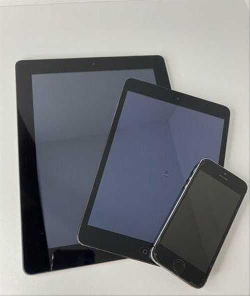 iPad, iPad mini, iPhone 5s