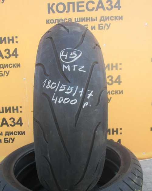 Мотошина 180/55 R17 Metzeler как новая N45