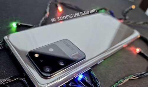 Samsung galaxy s20 ultra серый live demo
