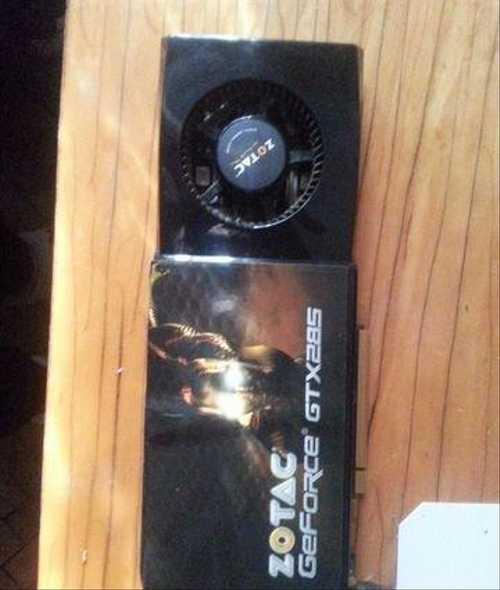 Видеокарта Zotac GeForce GTX 285