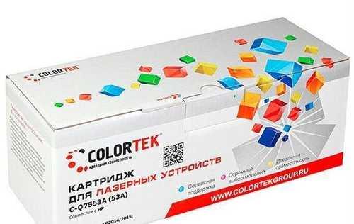 Q7553AC Совместимый тонер-картридж Colortek