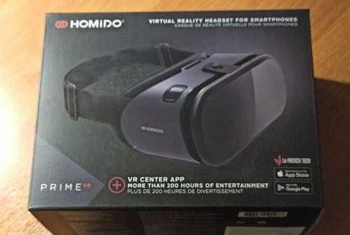 Homido Prime 3D VR очки виртуальной реальности