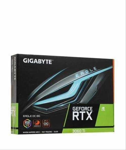 Видеокарта PCI-E Gigabyte GeForce RTX 3060 Ti eagl