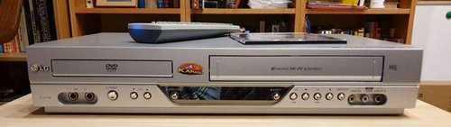 DVD плеер - VHS Hi-Fi видеомагнитофон LG DCK473B