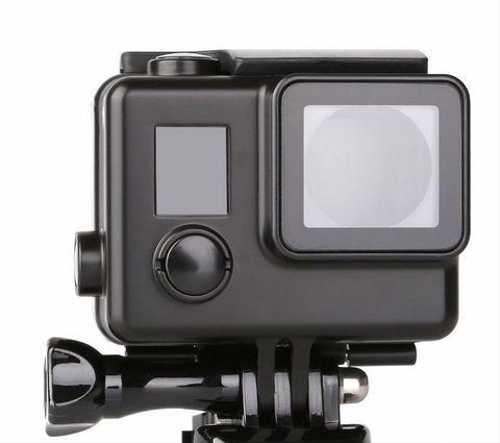 Чёрный аквабокс "Blackout" для GoPro Hero 3, 3+, 4