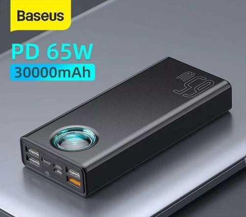 Внешний Аккумулятор Baseus 30000mAh 65W Black