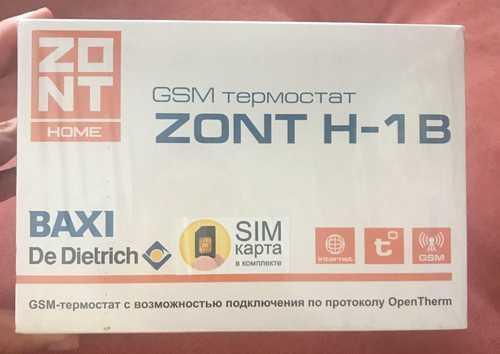 GSM термостат Zont H-1B