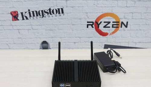 Неттоп Qotom Mini PC Q150S J3160/ 4Gb/ 128Gb SSD