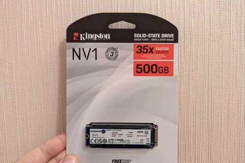 NVMe M.2 500 GB SSD Kingston NV1 PCIe M2