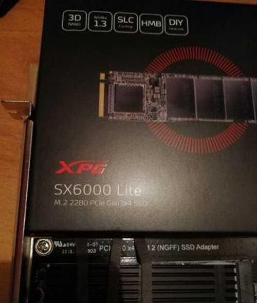 SSD накопитель A-data XPG SX6000 Lite новый
