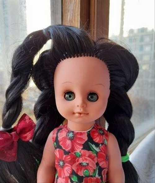 Кукла гдр СССР Раунштайн с волосами до щиколоток