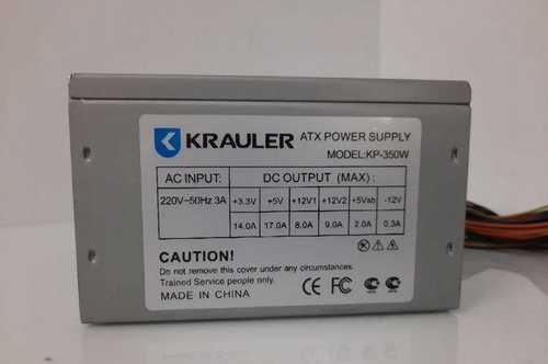Блок питания 350W Krauler (KP-350W)